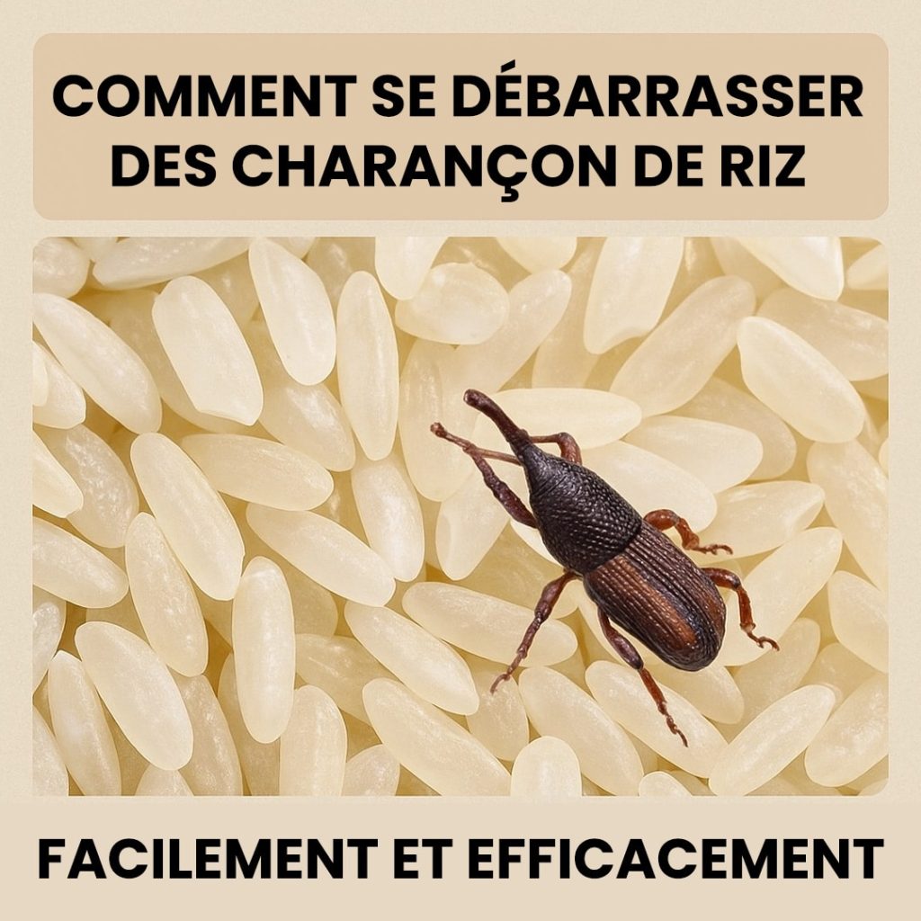 Éliminer durablement les charançons du riz : astuces naturelles ...